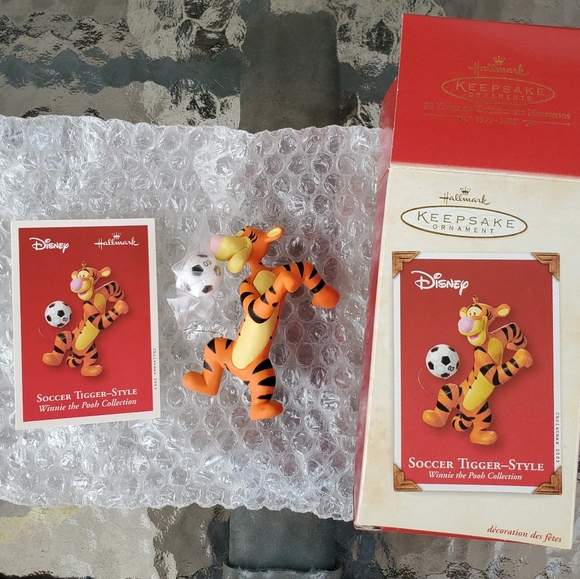 Hallmark | Holiday | Hallmark Tigger Soccer Ornament | Poshmark
